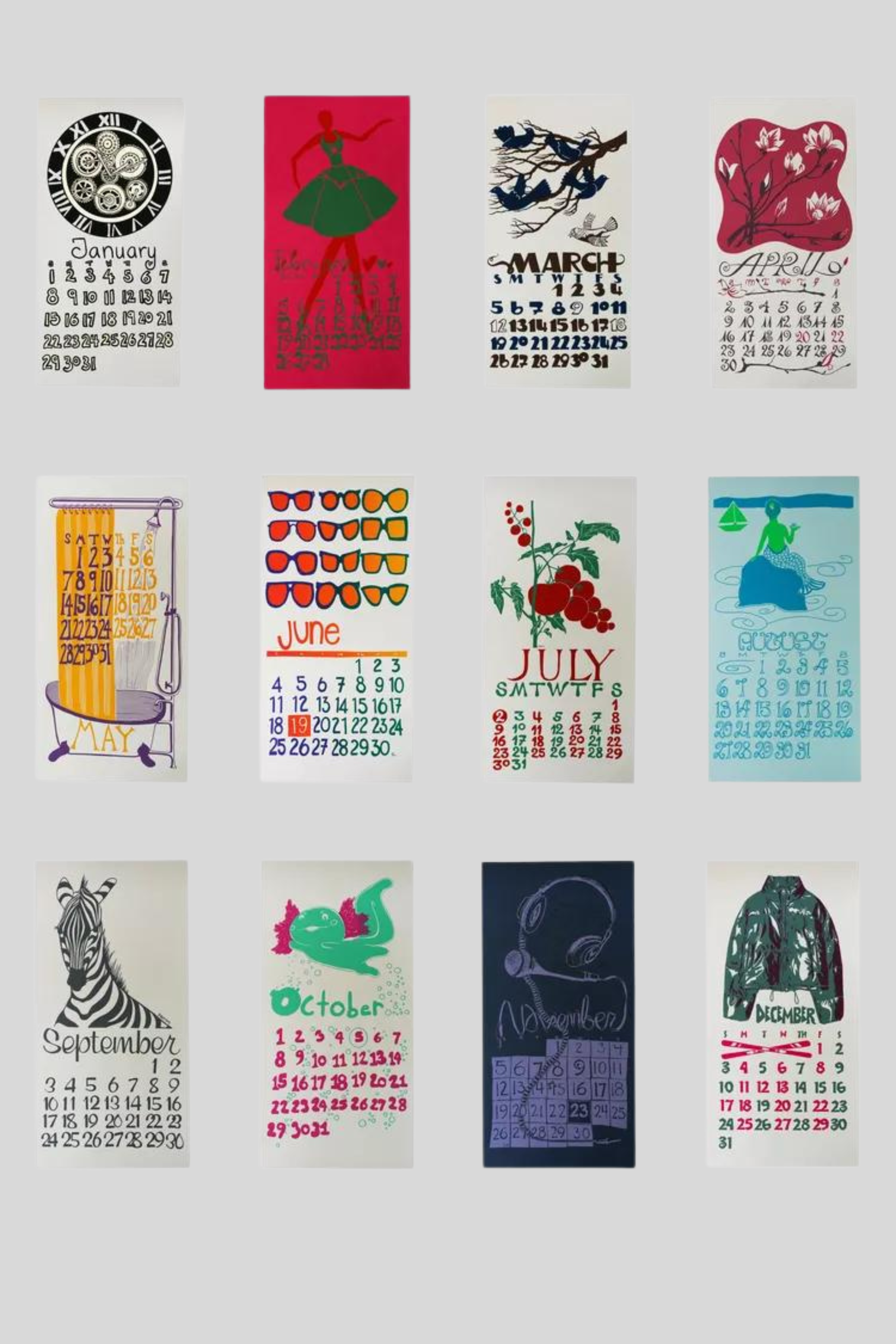 Dolphin Studio Calendar – Ravenhill Studio
